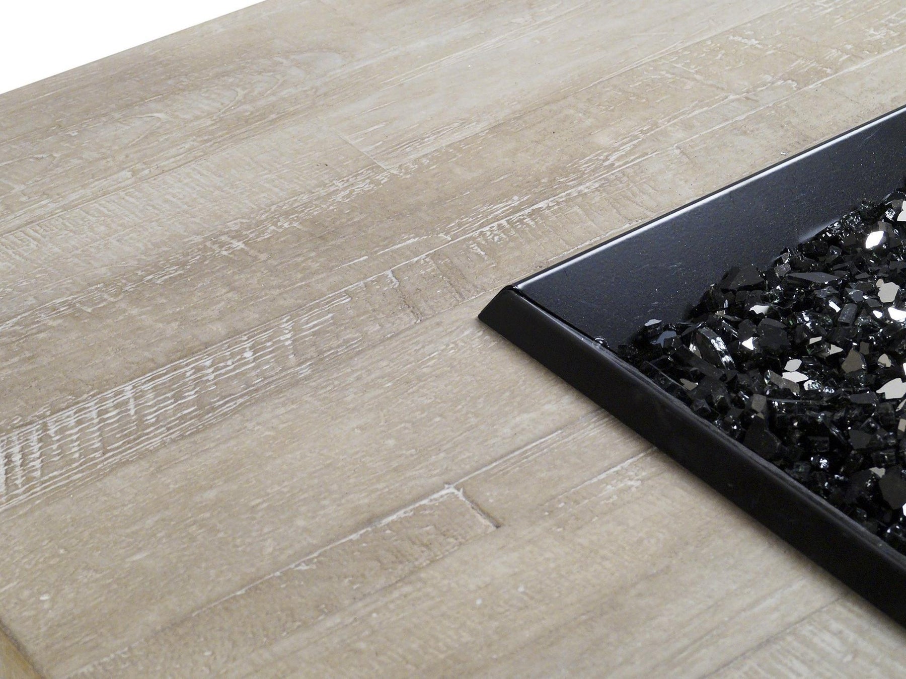 American Fyre Designs Reclaimed Wood Contempo Round Fire Table – Fire ...