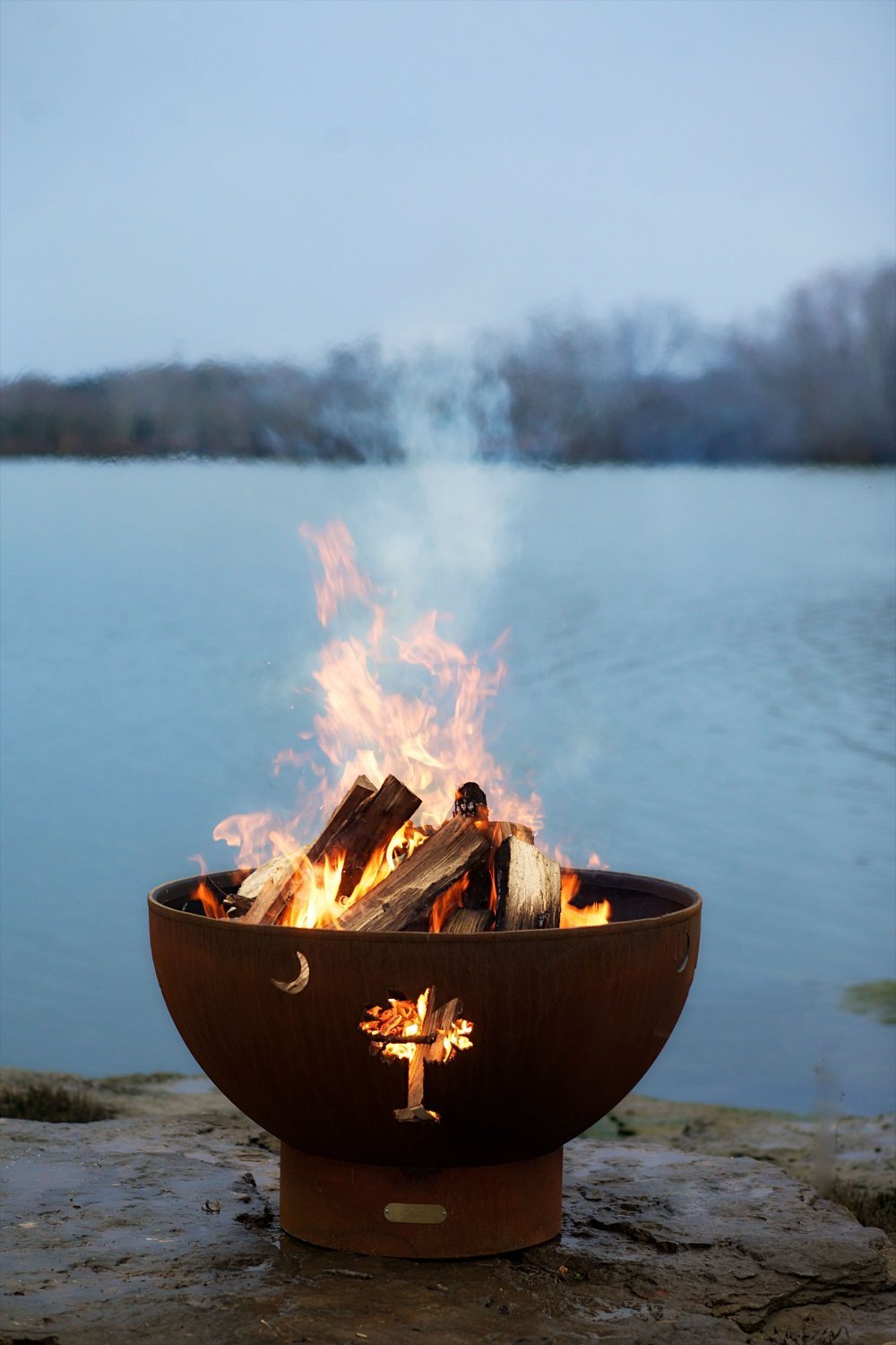 Fire Pit Art Tropical Moon Fire Pit – Fire Pit Oasis